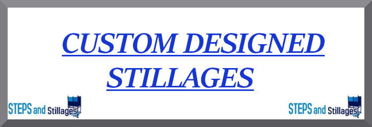 Steel Sheet & Mesh Stillages, Cage Pallets - Steps and Stillages