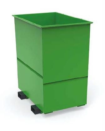 Rotating Dumping Bin 1200L - Steps and Stillages