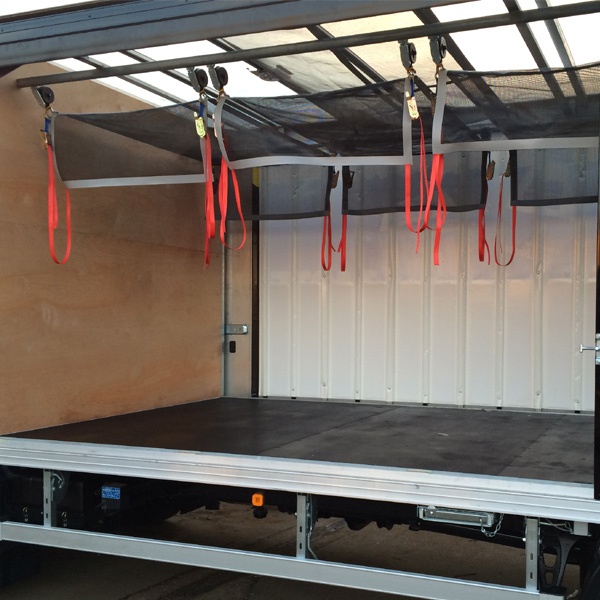 Retractable Cargo Net - Steps and Stillages