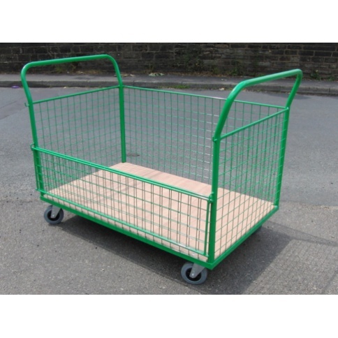 Half Drop Side Trolley - Steps and Stillages