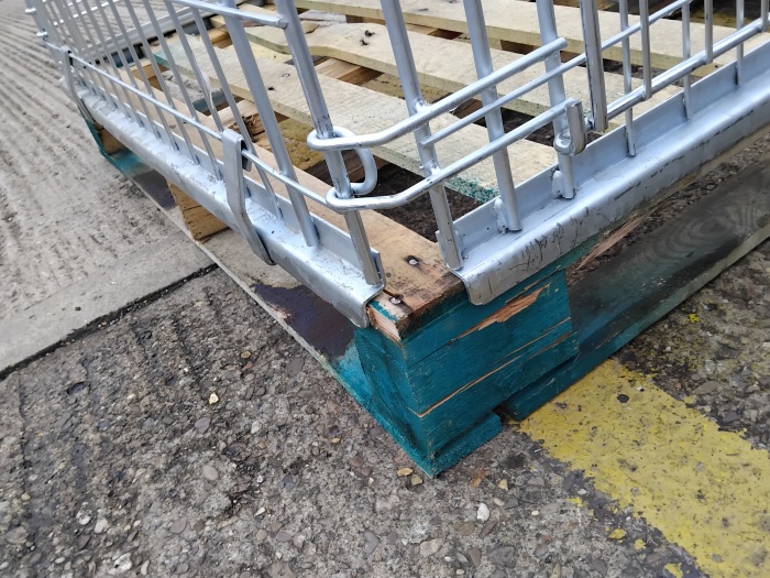 Second Hand Pallet Retention Unit - Steps and Stillages