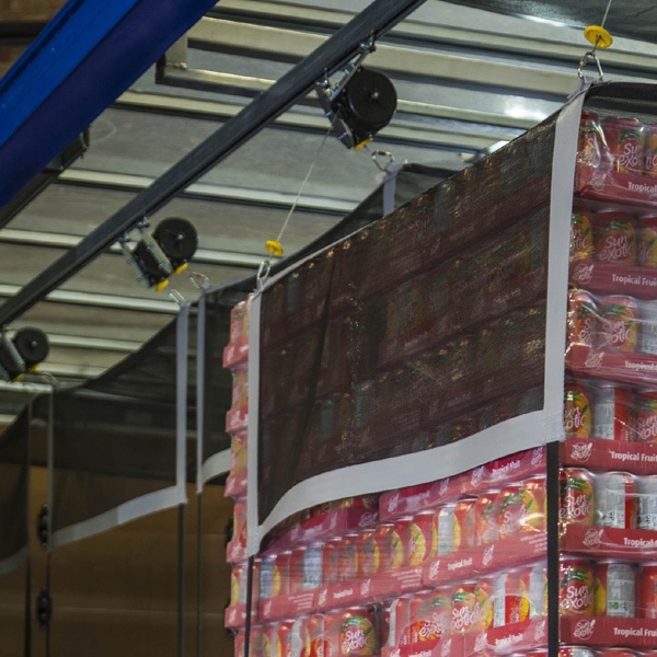 Retractable Cargo Net - Steps and Stillages