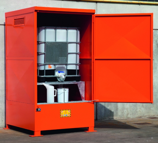 Steel Storage Cabinet for IBC - Steps and Stillages