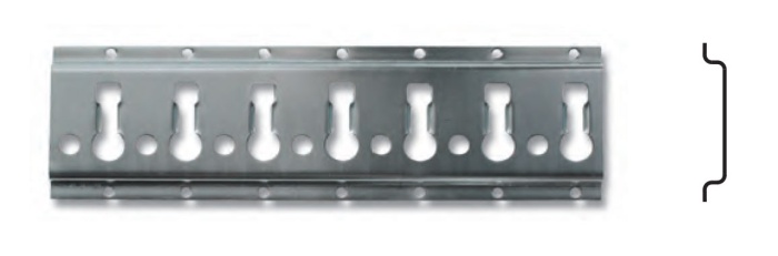 Heavy Duty E-Type Universal Track T006 - Steps and Stillages