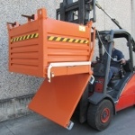 Drop Bottom Skips and Bins - Steps and Stillages