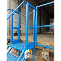 Folding Wing Gate Lorry Trailer Access Steps - Steps and Stillages