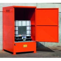 Steel Storage Cabinet for IBC - Steps and Stillages
