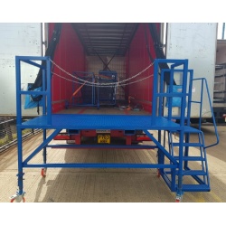 2000kg Titan Unloading Access Platform - Steps and Stillages