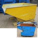 Tipping Skips and Drop Bottom Skips - Steps and Stillages