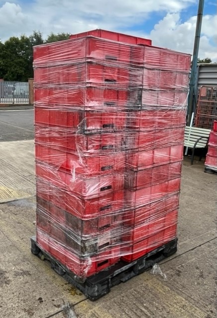 Pallet Of Plastic Trays 3 - Steps and Stillages