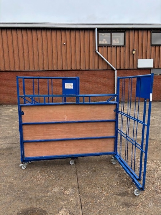 Second Hand Heavy Duty Folding Warehouse Trolley - Steps and Stillages