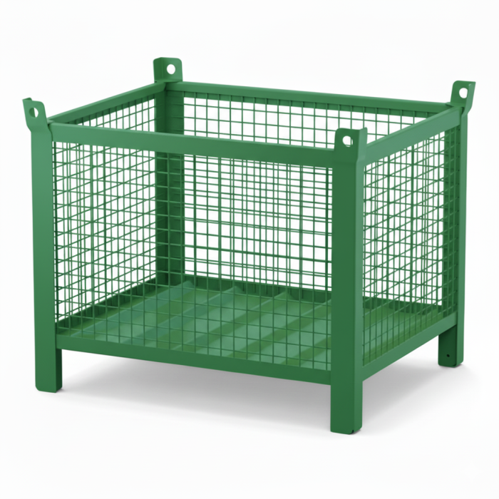 Standard Wire Mesh Stillage 800kg - Steps and Stillages