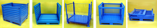 Folding Stillage Range - Steps and Stillages