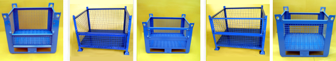 Mesh Steel Stillages - Steps and Stillages