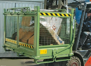 Drop Bottom Opening Skips 2 Door - Steps and Stillages