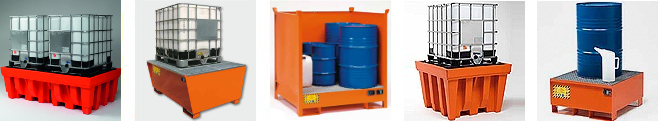 Spill Containment, Sump Flooring, Storage Cabinets for drums and IBCs ...